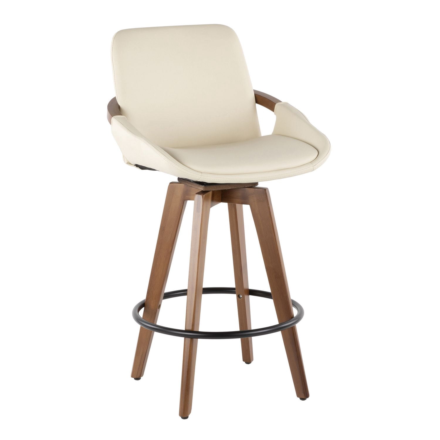 Cosmo Mid-Century Modern Counter Stool by LumiSource - Walmart.ca