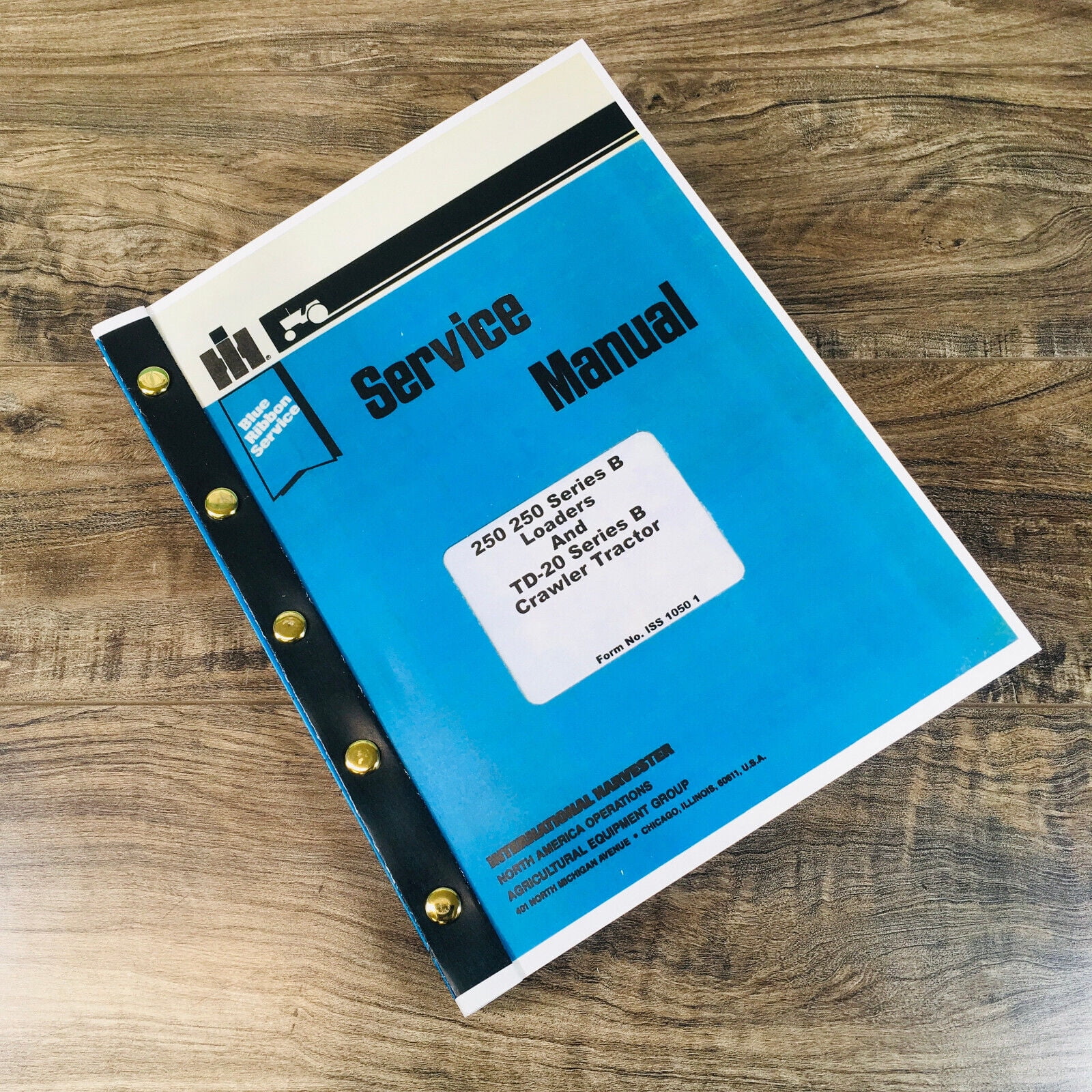 International 250 250b Loaders & Td20b Crawler Tractor Service Manual ...