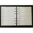 4 3/4 x 6 Inch AR253 Size ADDRESS PAGES Fits older Hallmark - Walmart.com