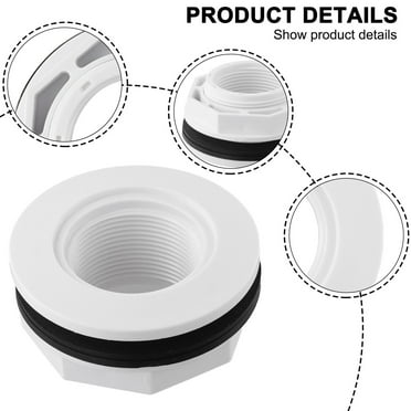 Above Ground Swimming Pool Complete Return Jet Fitting with Gasket and ...