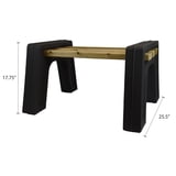 RTS Home Accents Custom Length Lightweight Indoor or Outdoor Backless ...