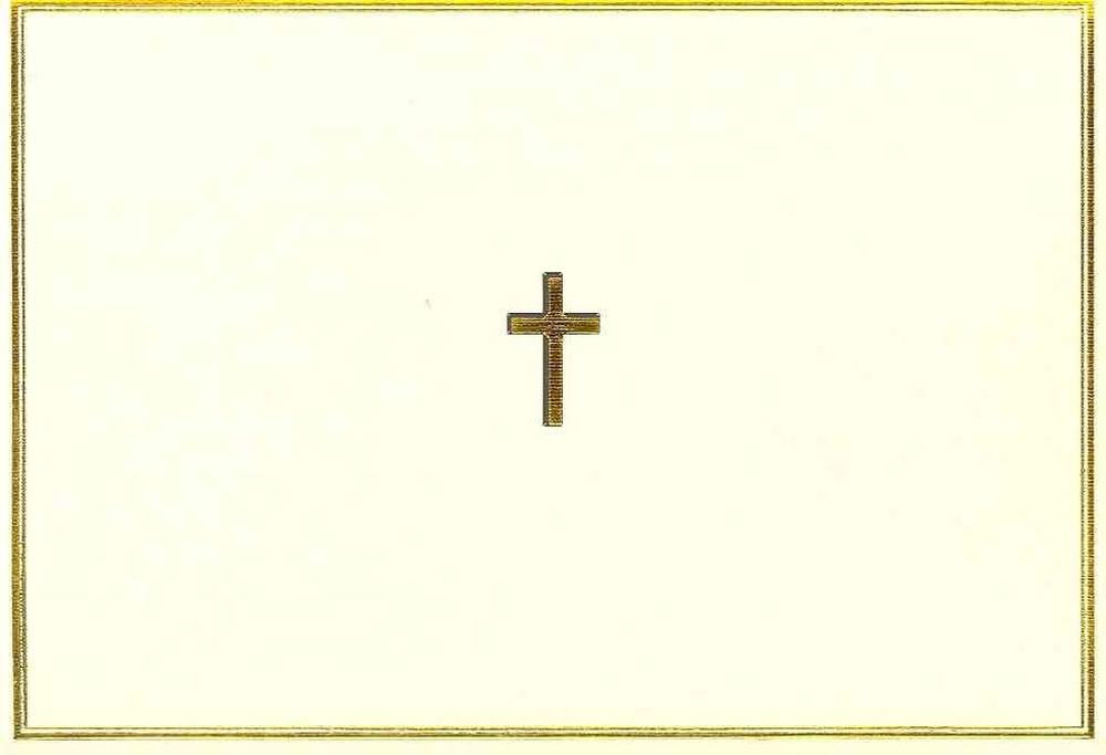 Gold Cross Note Cards - Walmart.com - Walmart.com
