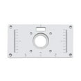 Aluminum Router Table Insert Plate for Trimmers Routers DIY Woodworking ...