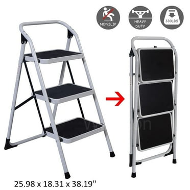 3 Step Project Ladder 225 lbs. Load Capacity - Walmart.com