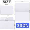 30 Pack Blank Greeting Cards and Envelopes 4x6 White for All Occasions ...