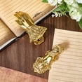 2Pcs Lady's Hand Shaped Book Clip Vintage Metal Bookmark Holder Paper ...