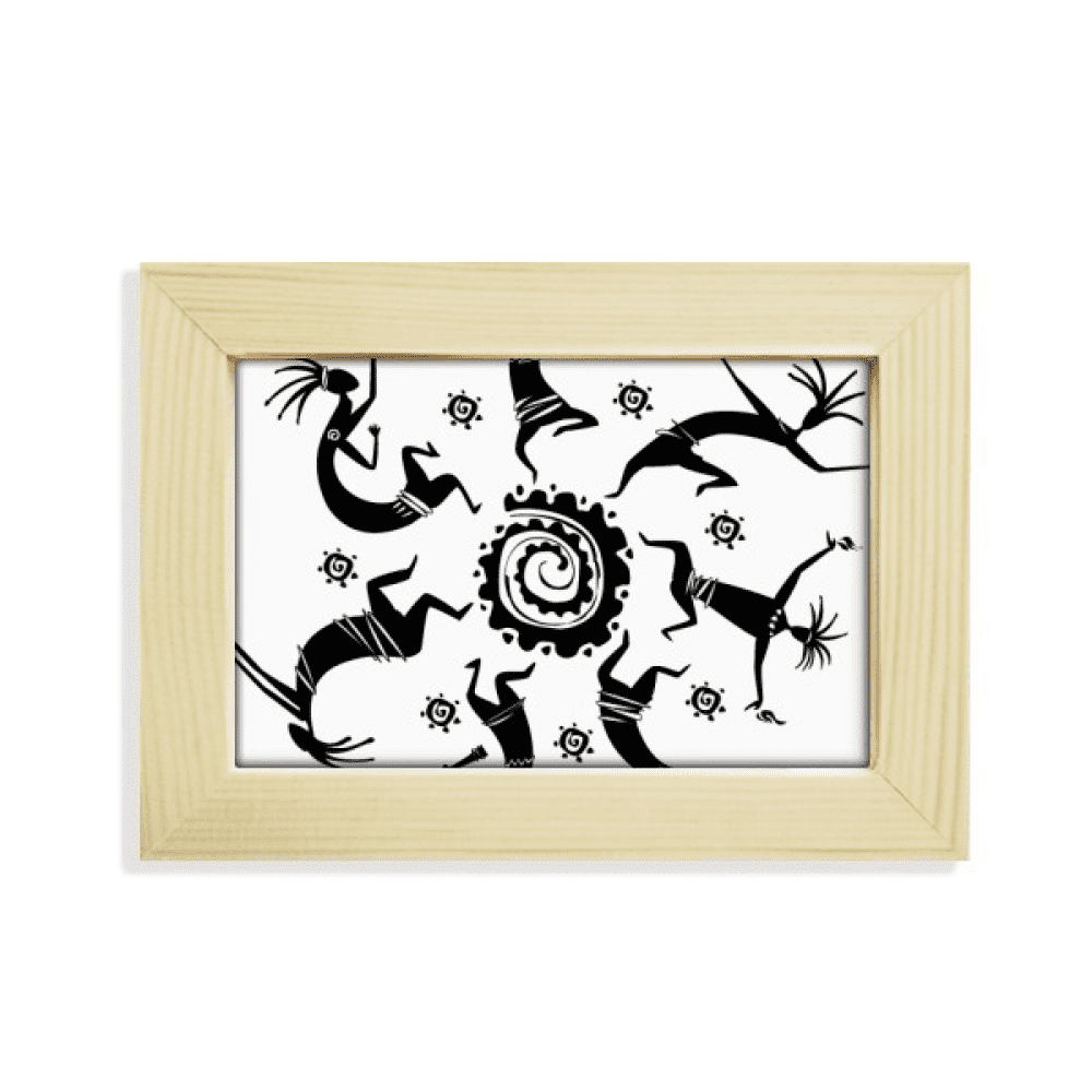 Celebrate Mexican Outline Mexico Totems Desktop Decorate Photo Frame