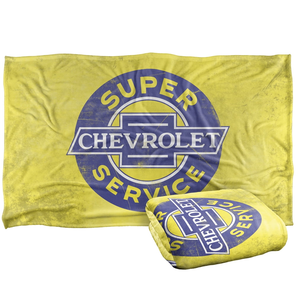 Chevrolet Blanket, 36'x58' Super Service Silky Touch Super Soft Throw ...