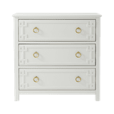 COZAYH Farmhouse 3-Drawer Dresser, Rustic Chest of Drawers with ...