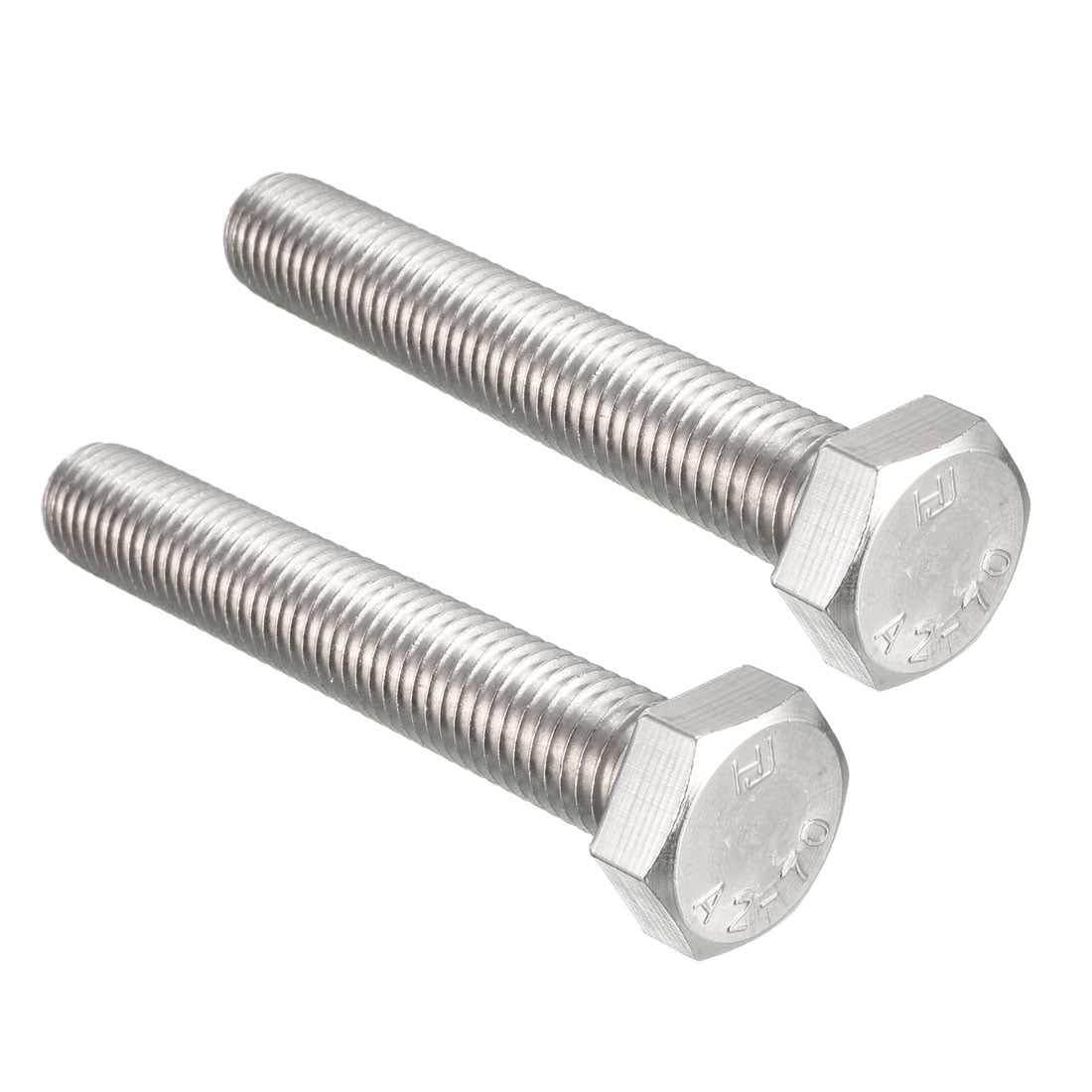 M14 Thread 90mm 304 Stainless Steel Hex Screws Bolts 2pcs | Walmart Canada