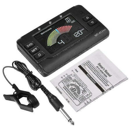 Hot-musedo Mt-41 Guitar Tuner Metronome Digital Sensitive Metronome ...