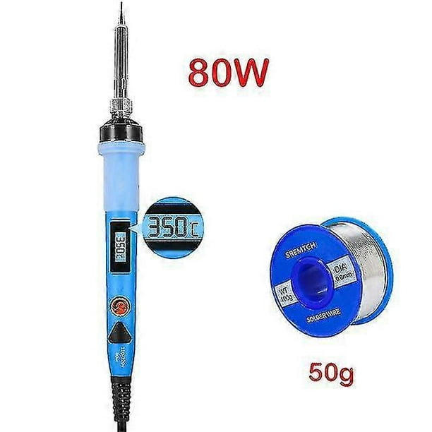 Adjable Temperature Sing Iron Kit 80w / S Iron Lcd Electric Sing Iron ...