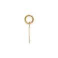 14k Yellow Gold Hebrew Heh Pendant Charm for Necklace Chain, Judaica ...