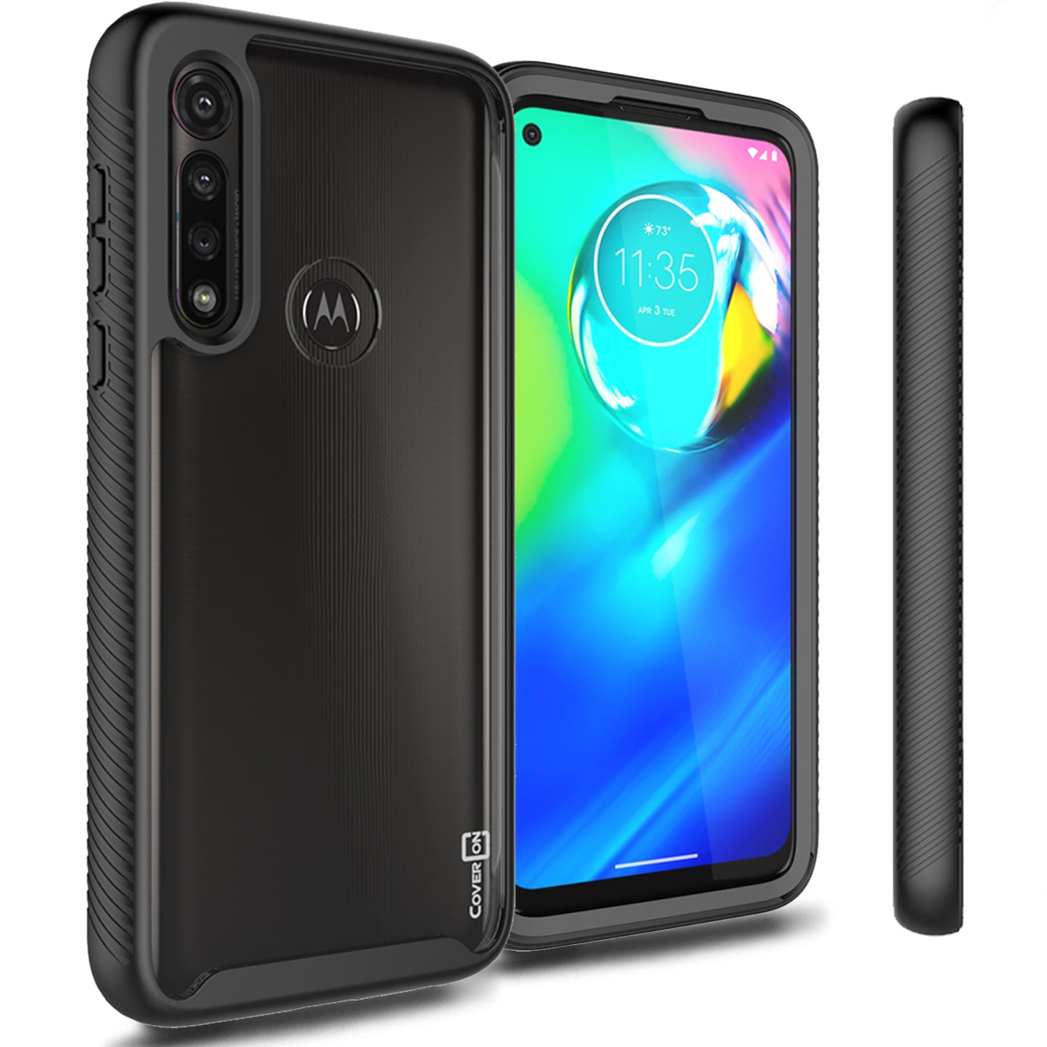 CoverON Motorola Moto G Power Case Heavy Duty Full Body Slim Fit ...