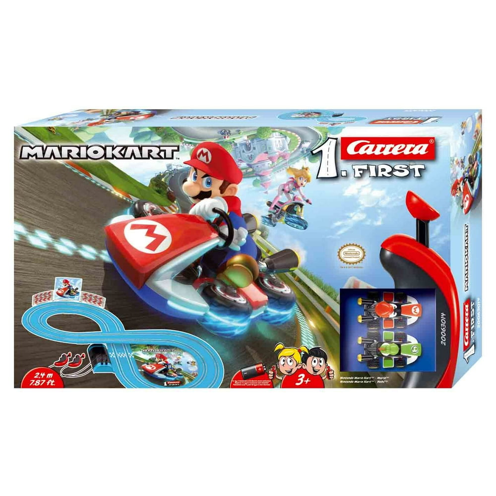 Carrera Nintendo Mario Kart Slot Car Racing Race Set - Walmart.com ...