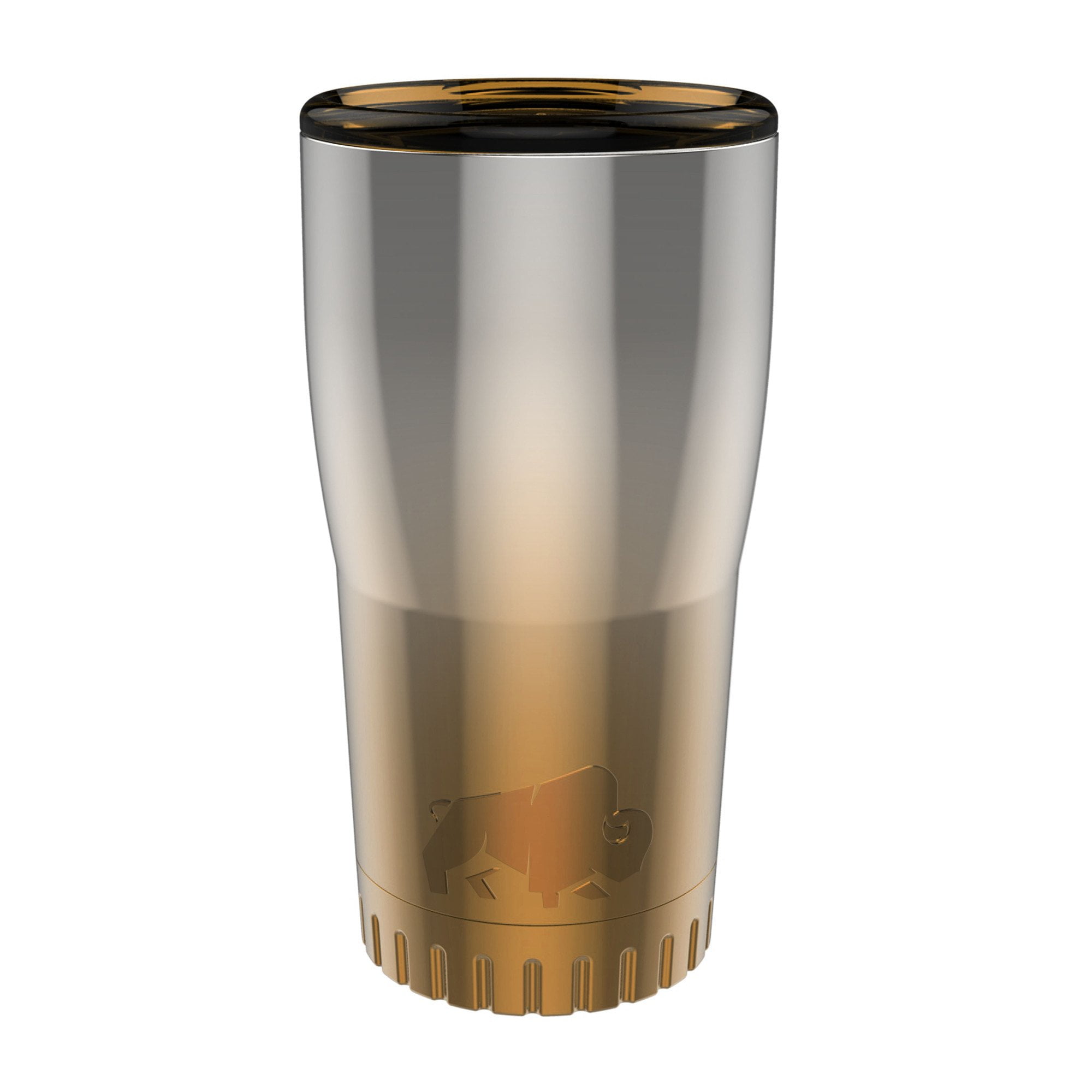 Silver Buffalo Stainless Steel Insulated Tumbler, 20 oz., Ombre Gold ...