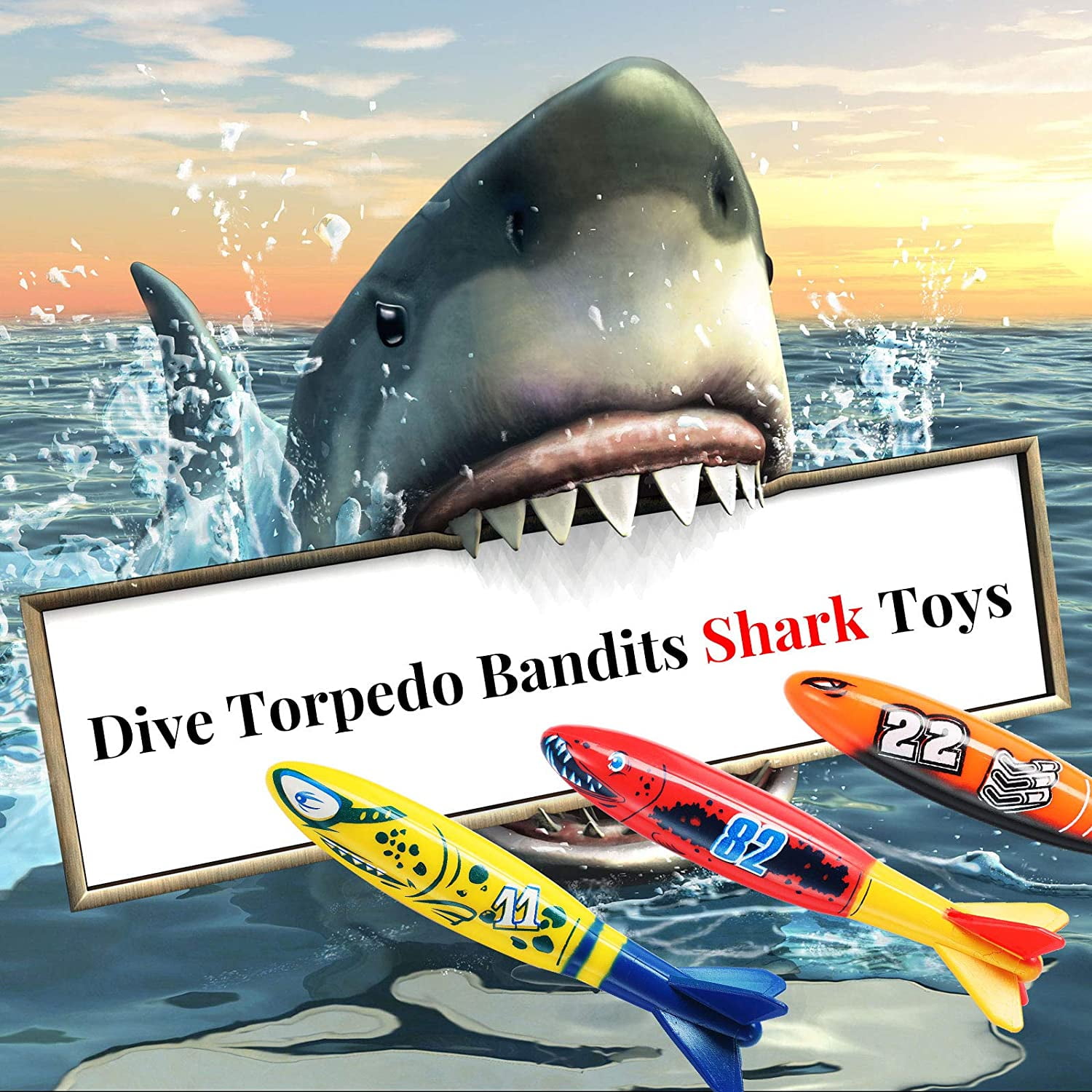 Picture Shark Face Torpedo