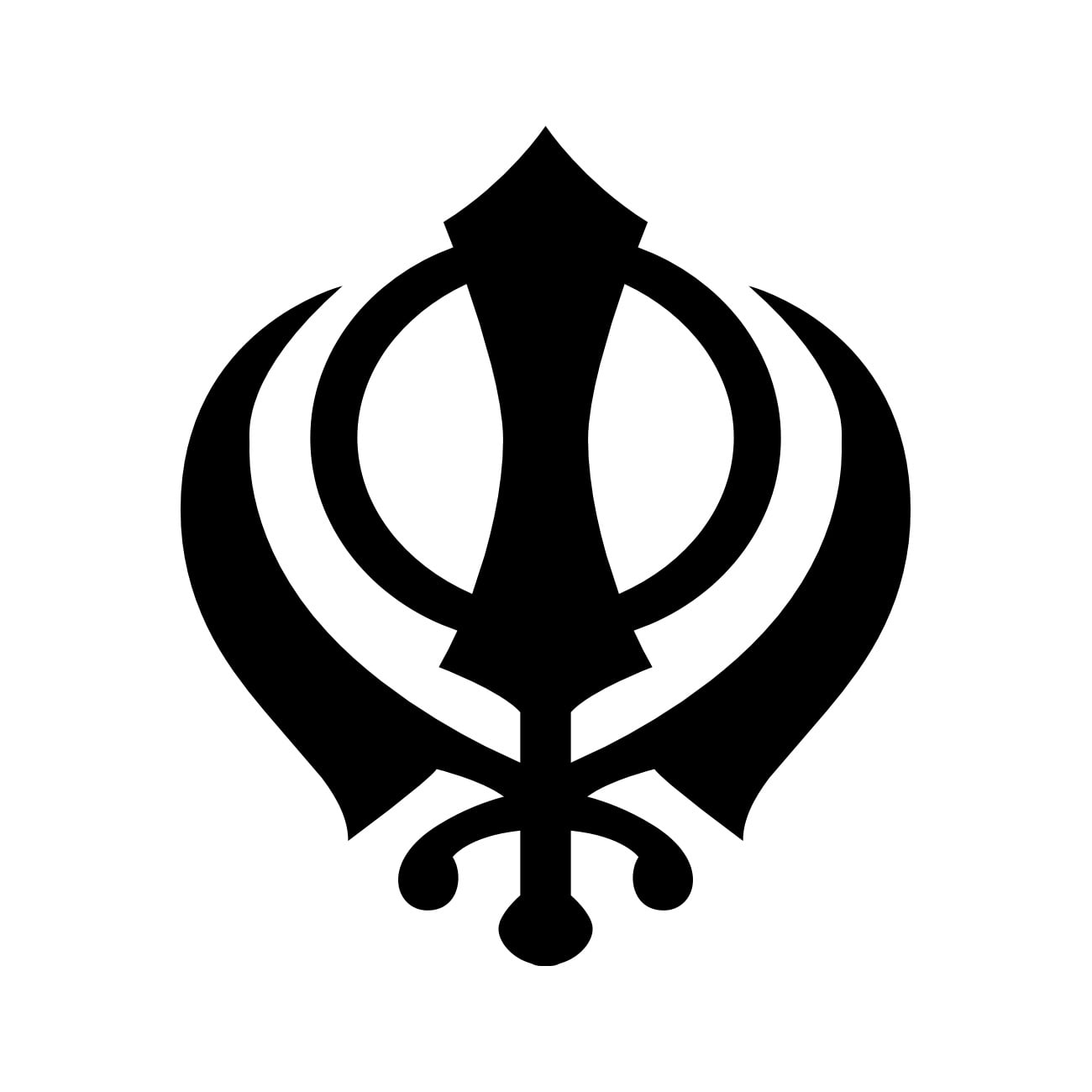 Sikh Symbol Sticker Decal Die Cut - Self Adhesive Vinyl - Weatherproof ...