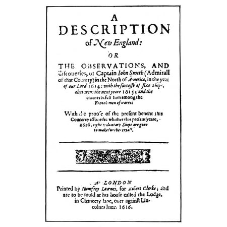John Smith: Title Page. /Ntitle-Page Of The First Edition Of John Smith ...