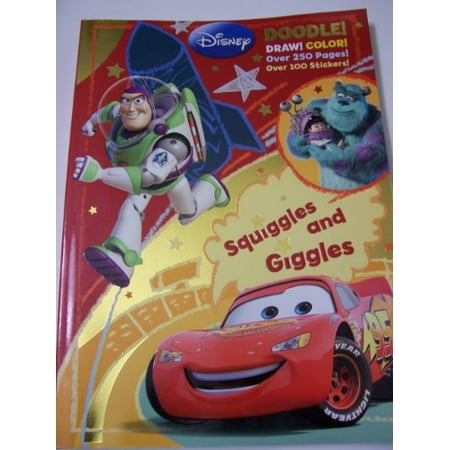 Disney Doodle Squiggles Giggles (Includes Cars Toy Story Monster's Inc ...