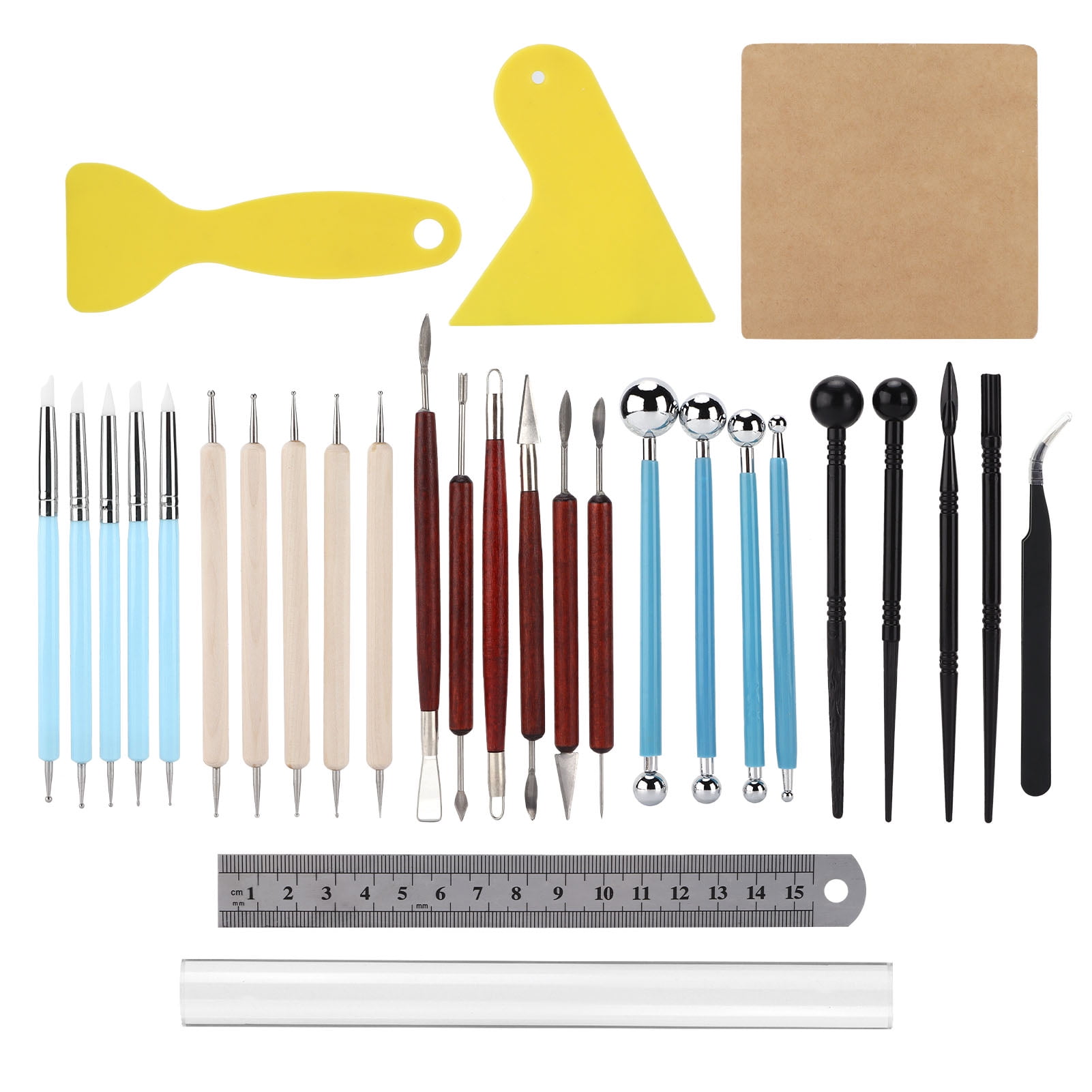 Click here for Viferr Clay Kit 30pcs Clay Tools Stainless Clay To... prices