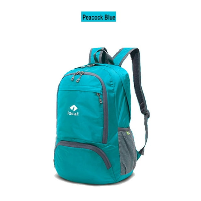 IdealTech Lightweight Packable Durable Foldable Water Resistant Travel Hiking Camping Backpack ...