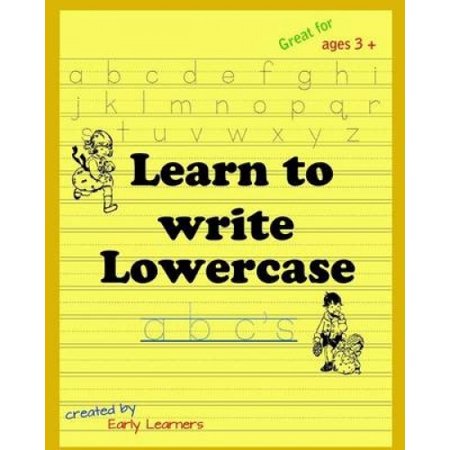 Learn to write lowercase | Walmart Canada