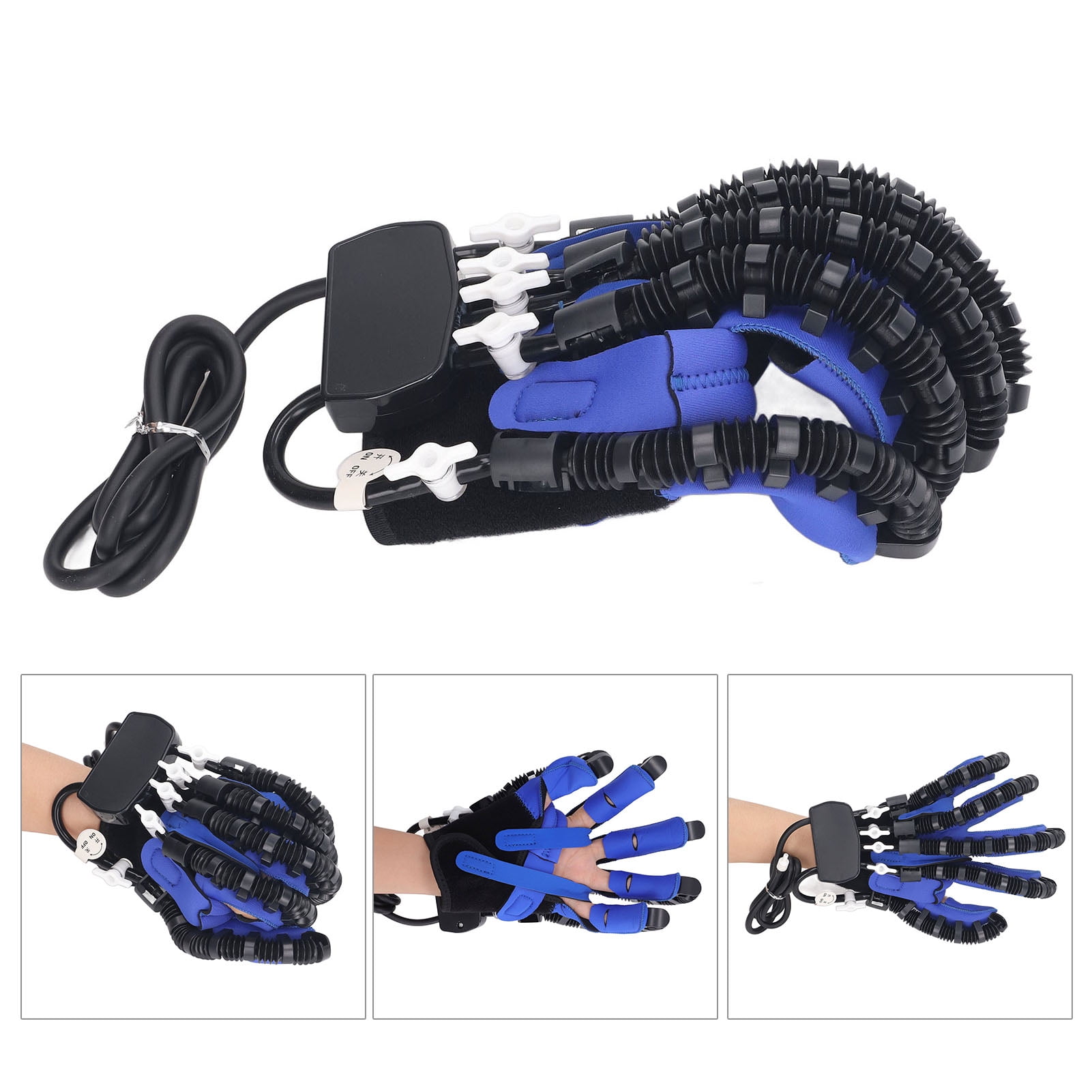 Guante de Rehabilitacia de Los Dedos, Guante de Rehabilitación del Robot US US EE. UU. Enchip ...