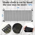 Xiao Hua 70% shading rate black sunshade cloth, outdoor sunshade cloth ...