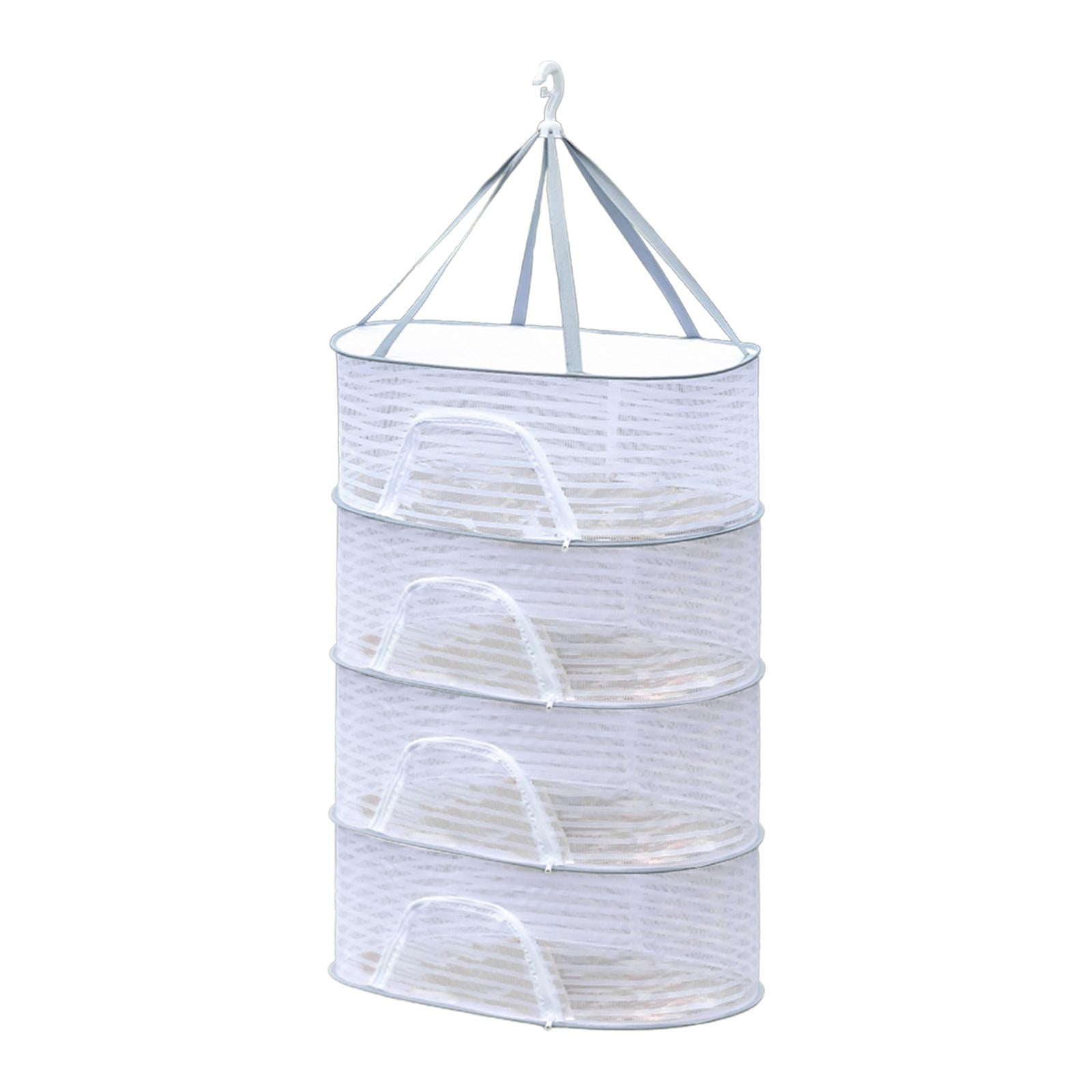 Fish Drying Racks Versatile Foldable with Hanging Hook Sweater Drying ...