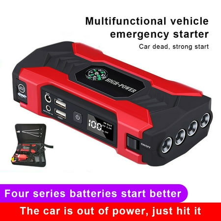 Car Starter Waterproof Portable Switch Booster Lightweight Emergency ...