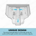 CIRCLE- Bathroom Kitchen Waterfall Soap Saver Sink Caddy Sponge Brush ...