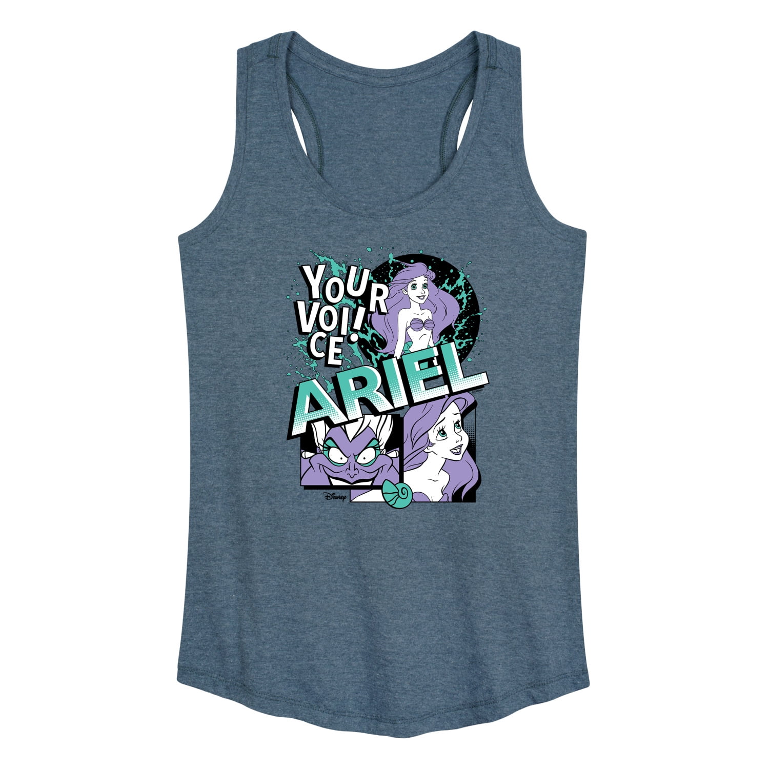 Disney Princess - Ariel Pop - Women's Racerback Tank Top - Walmart.com