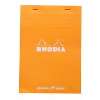 Rhodia Dot Pad Grid Pad, Staple Bound, Orange, 6" x 8.25" - Walmart.com