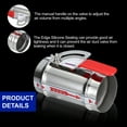 Uxcell HVAC Duct Manual Volume Damper, Airflow Ducting Branch Vent ...