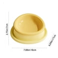 Pet Food Bowls - Non-Skid Silica Gel Dish for Dogs & Cats, Lightweight ...