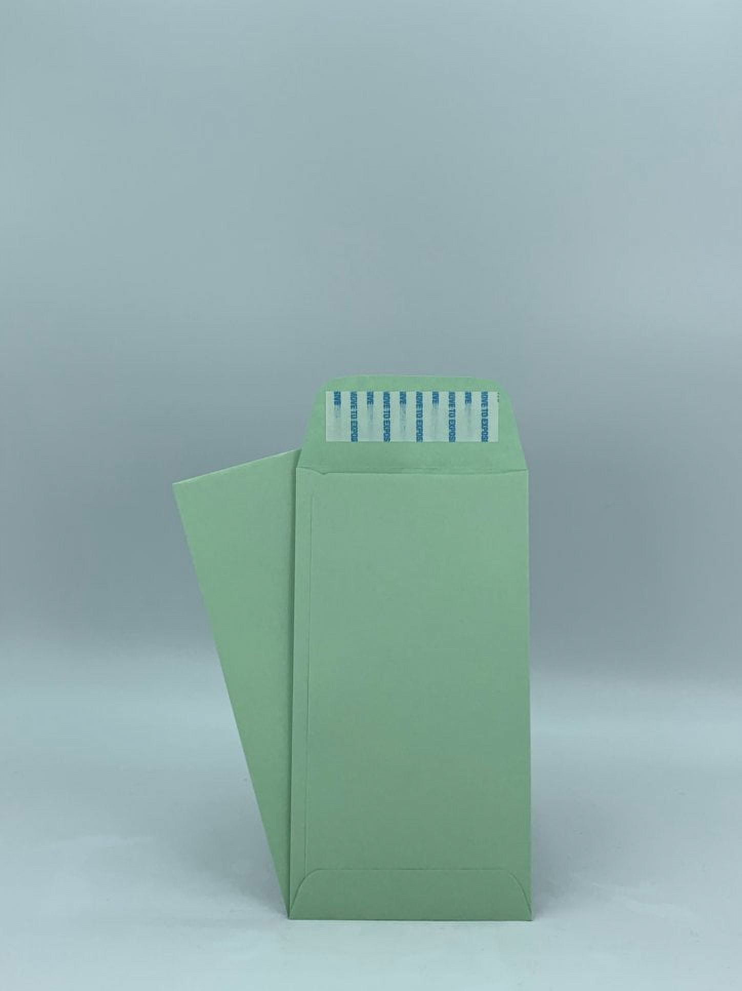500 Cashier Depot #7 Coin/Cash/Small Parts Green Envelopes, 3 1/2" X 6 ...