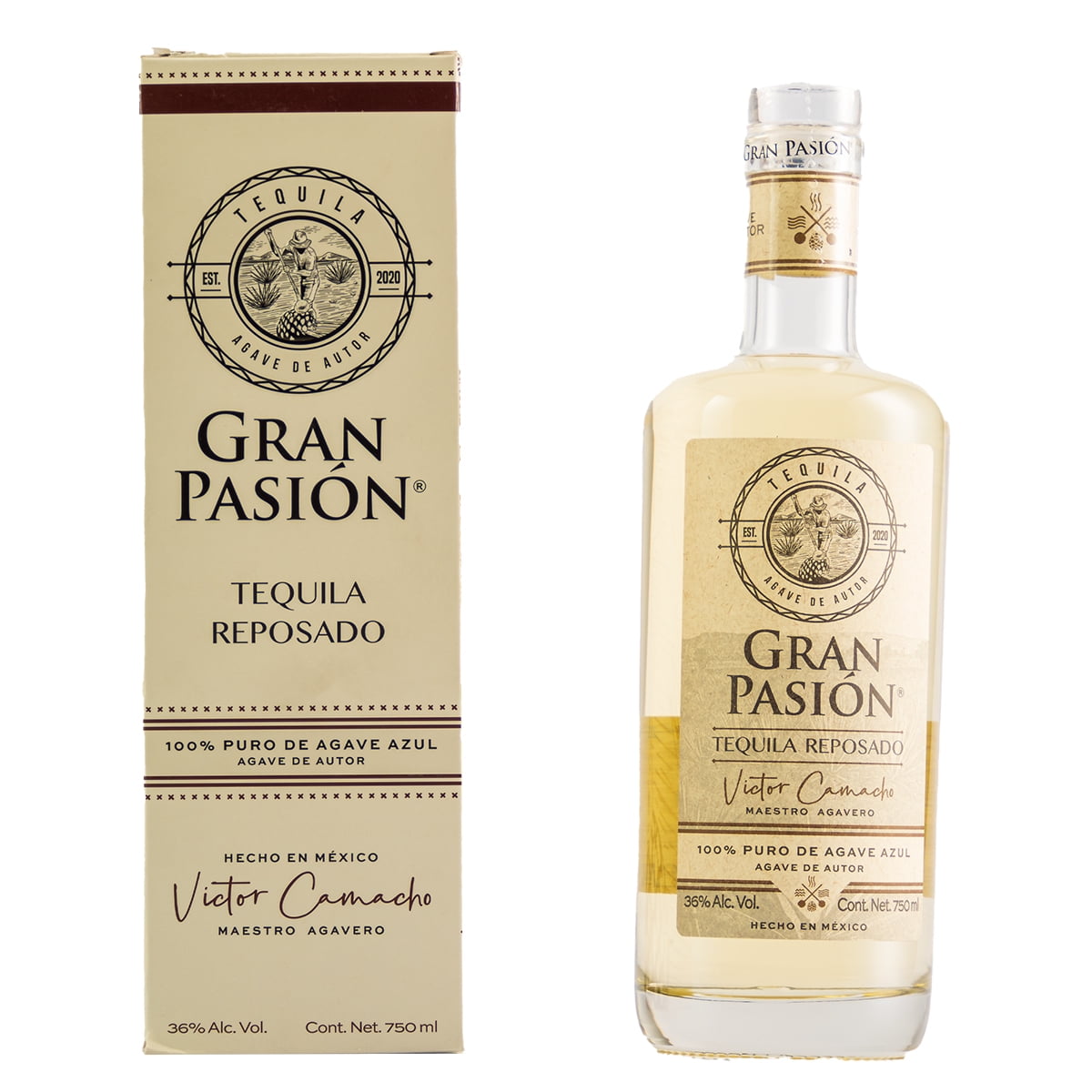Tequila Gran Pasión Reposado 750 ml Tequila Reposado | Bodega Aurrera ...