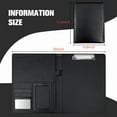 Bopika Padfolio Portfolio Organizer Folder with Calculator for Office ...
