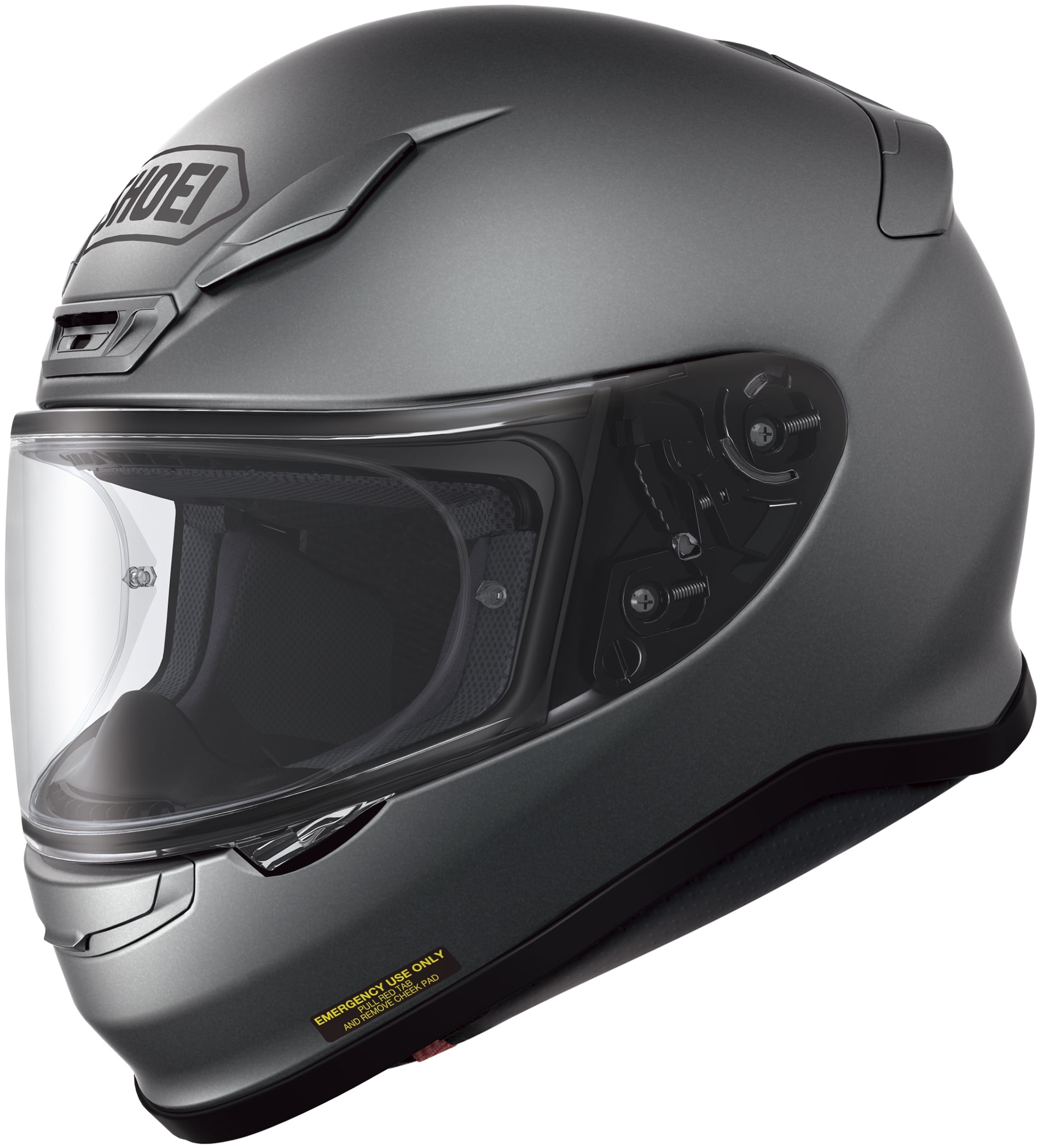 Shoei RF-1200 Solid Color Helmets Matte Deep Gray LRG 0109-0137-06 ...