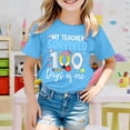 Big Girls T Shirts Short Sleeve With Cute Cartoon Print Round Neck ...
