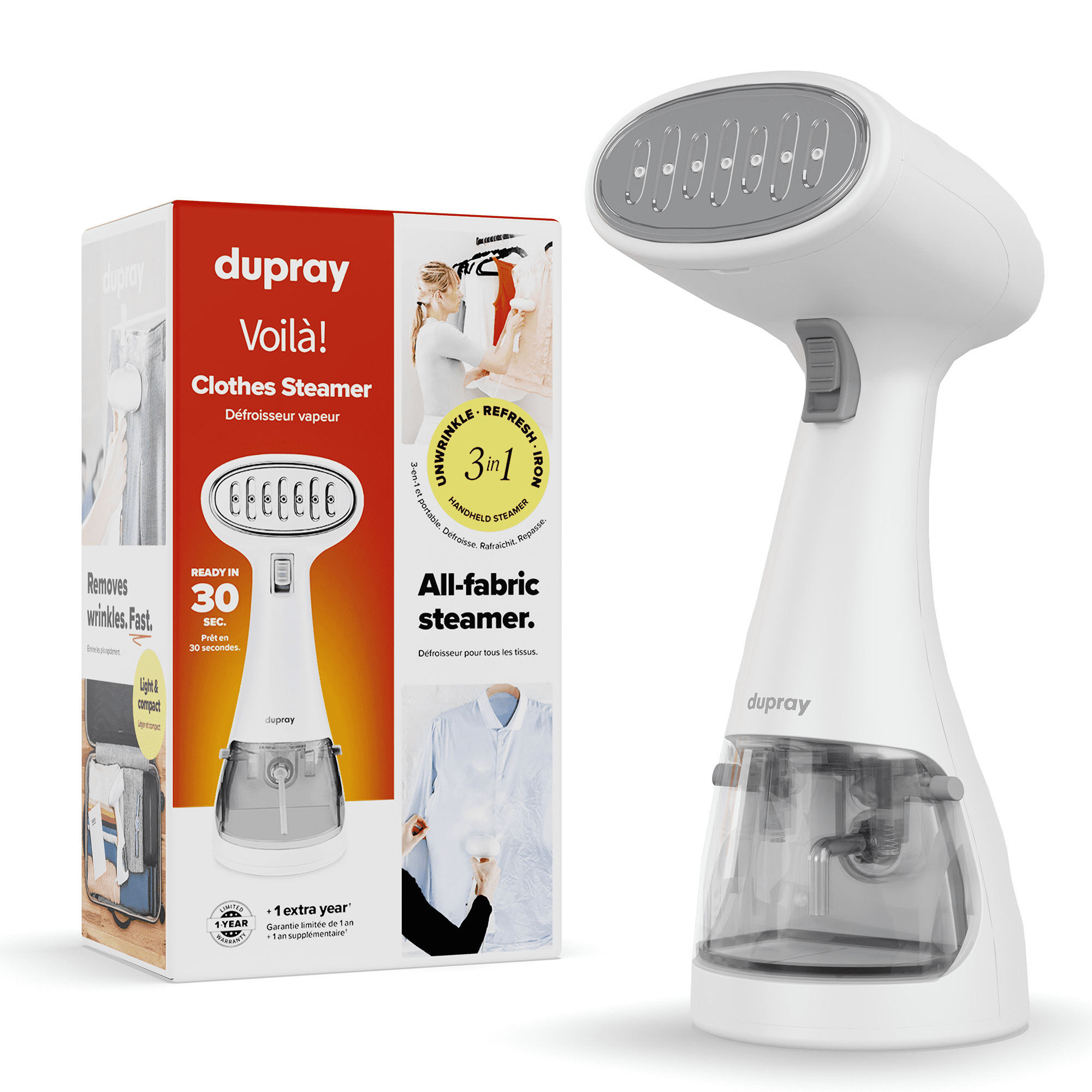 Click here for Dupray Voilà 3-In-1 Steamer For Clothes  Handheld... prices