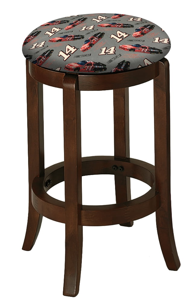 The Furniture King Wood Bar Stool Espresso Finish 29" Tall Kitchen Game ...