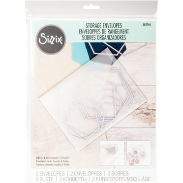 Sizzix Accessory - Storage Envelopes, 5 1/4" x 6 1/4", 3 Pk by Tim ...