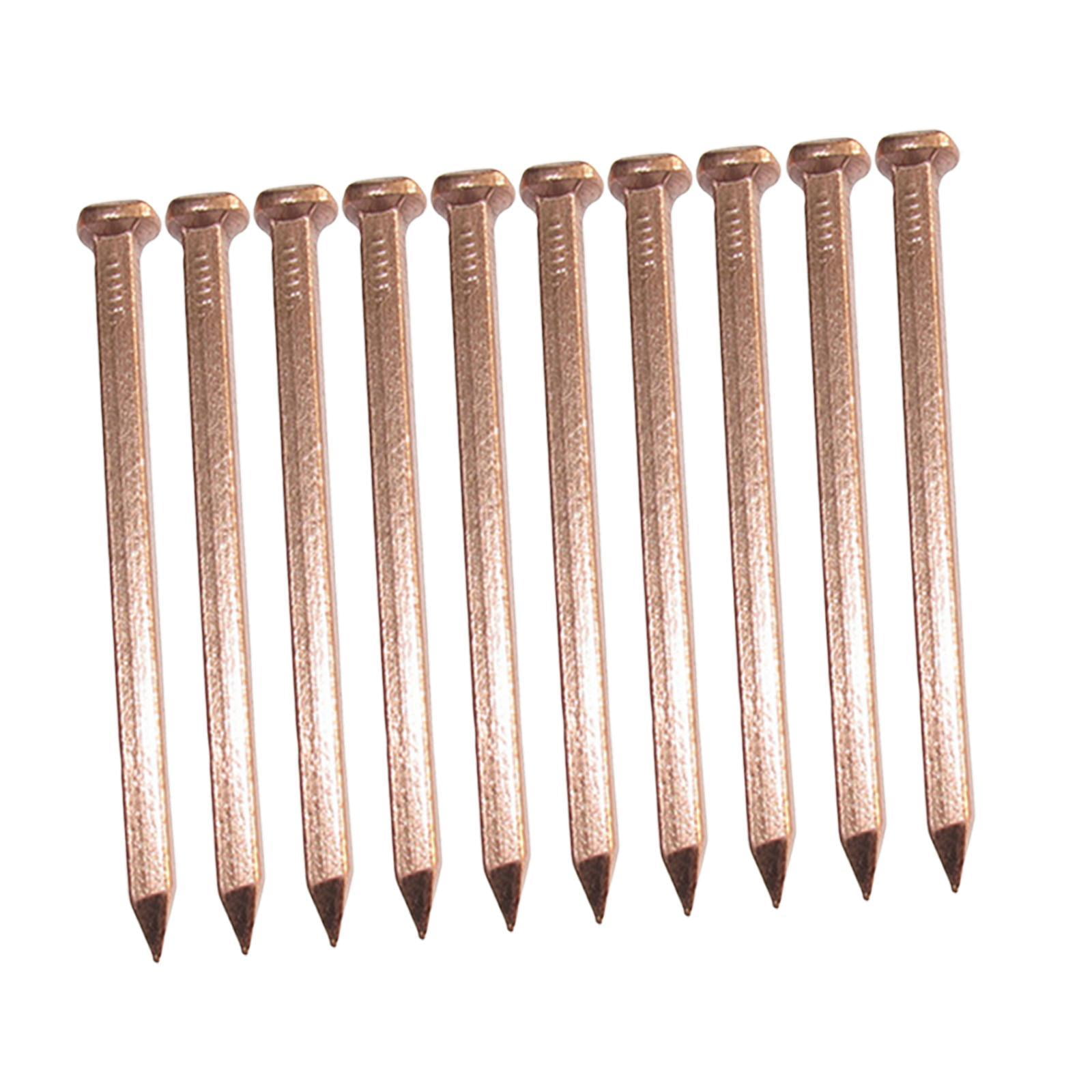 Click here for Tnarru 10 Pieces Copper Nails Multifunctional Stur... prices