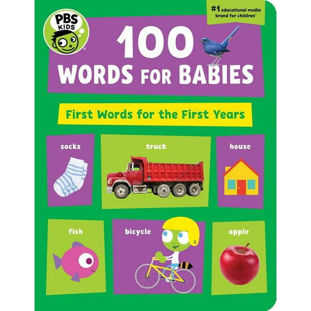 100 Words for Babies 1st Words for the 1 (Board Book) - Walmart.com ...