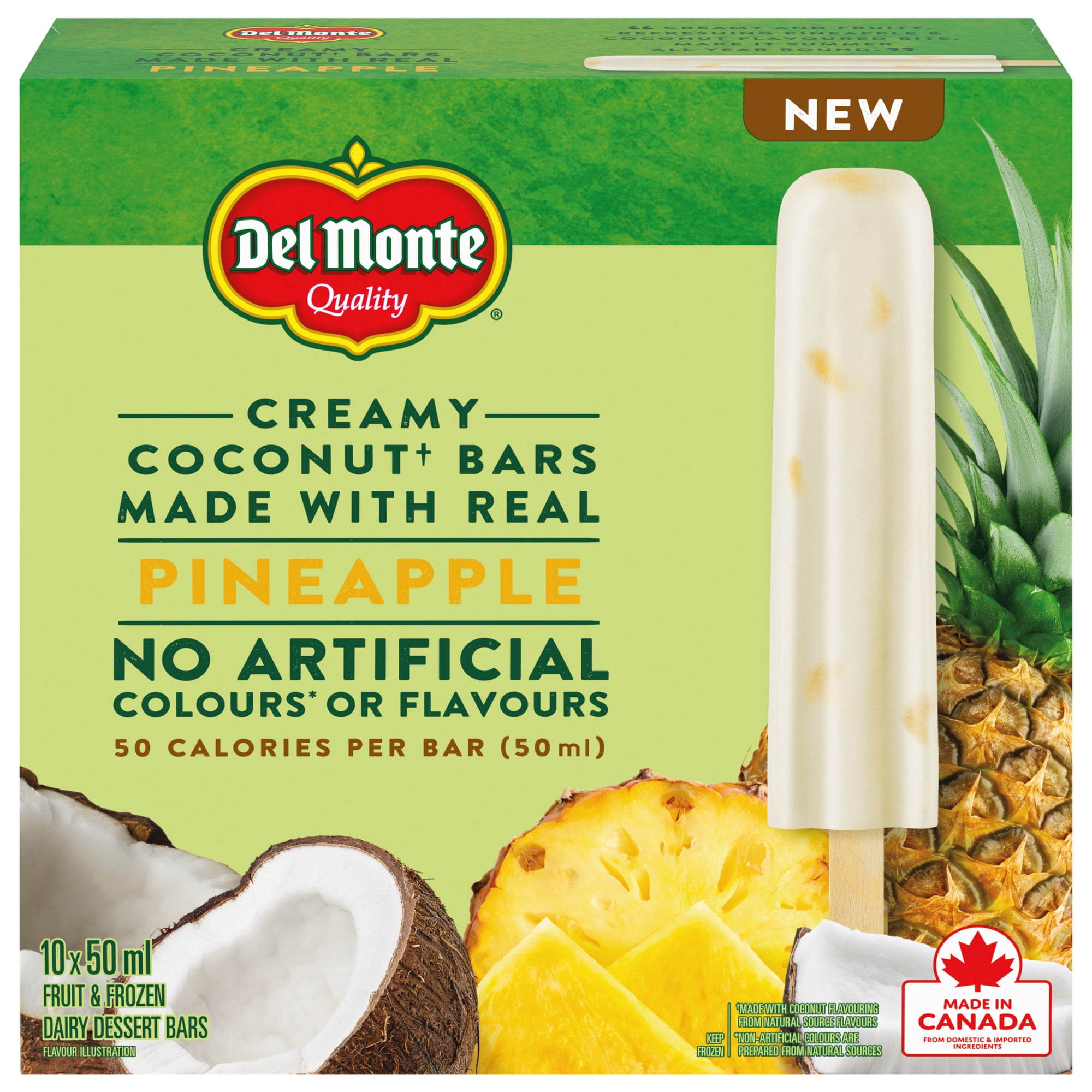 Click here for Del Monte Coconut Pineapple Frozen Dairy Dessert B... prices