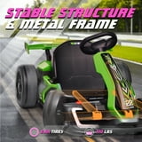 24V Kids Go Kart 300W Powerful Drift Kart Electric Pedal Cart for Kids ...