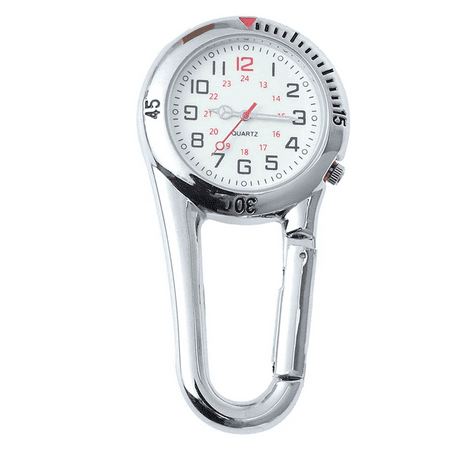 Qianli Clip-on Sports Digital Watch, Backpack Carabiner Watch, Glow In ...