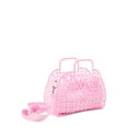 No Boundaries Juniors Jelly Crossbody Handbag with Top Handle - Walmart.com
